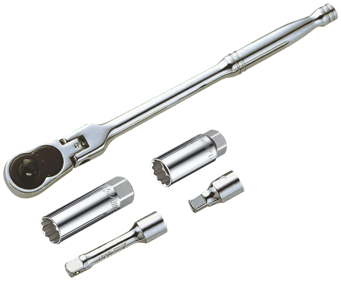 SPARK PLUG SOCKET SET (MAGNETIC) JTC-3905